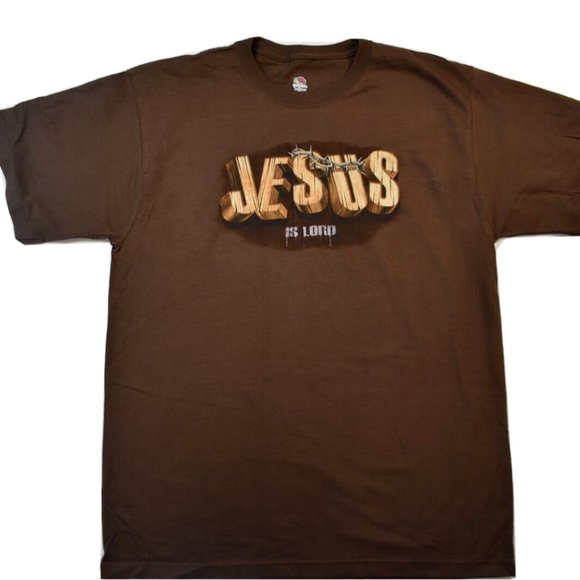 Fruit of the Loom | Shirts | Mens Christian Jesus Is Lord Savior Christ ...